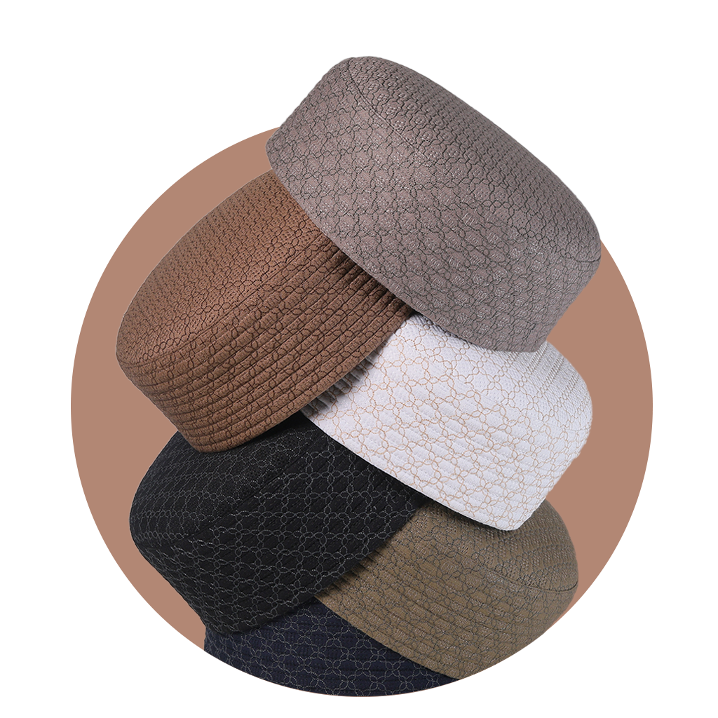 Premium Prayer Caps | Koofis | Kufi | Namaz Topi | Islamic Caps – Al-Deebaj