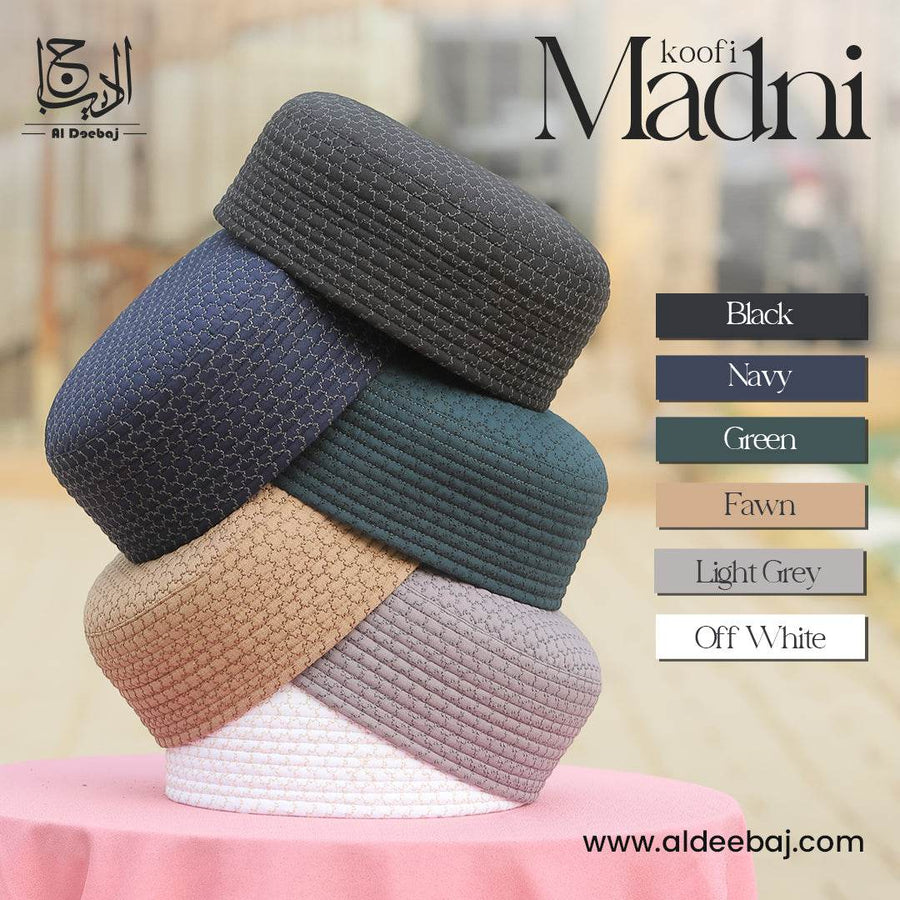 Premium Prayer Caps | Koofis | Kufi | Namaz Topi | Islamic Caps – Al-Deebaj