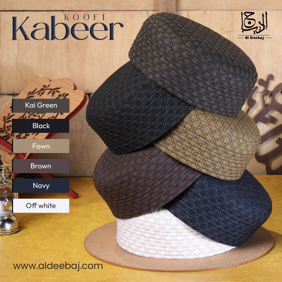 Premium Prayer Caps | Koofis | Kufi | Namaz Topi | Islamic Caps – Al-Deebaj
